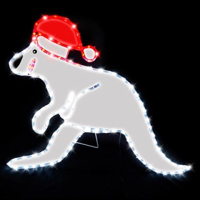 Buy Christmas Solar LED Kangaroo | Grays Australia