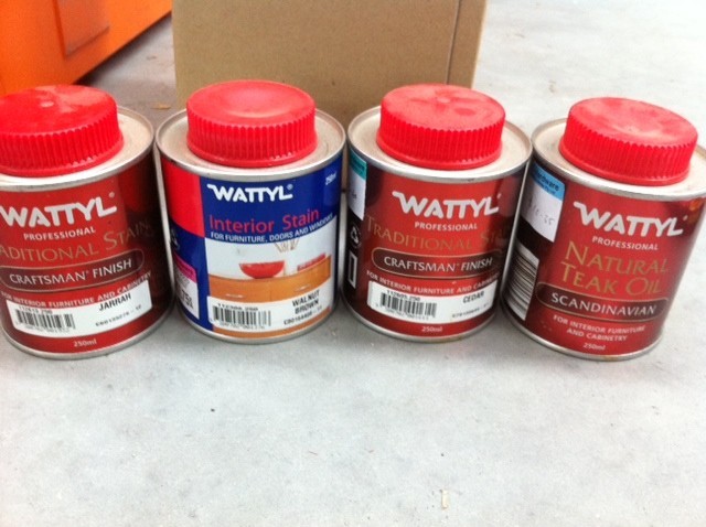 Assorted Colour Wattyl Paint Traditional & Interior Stain 250ml Auction ...