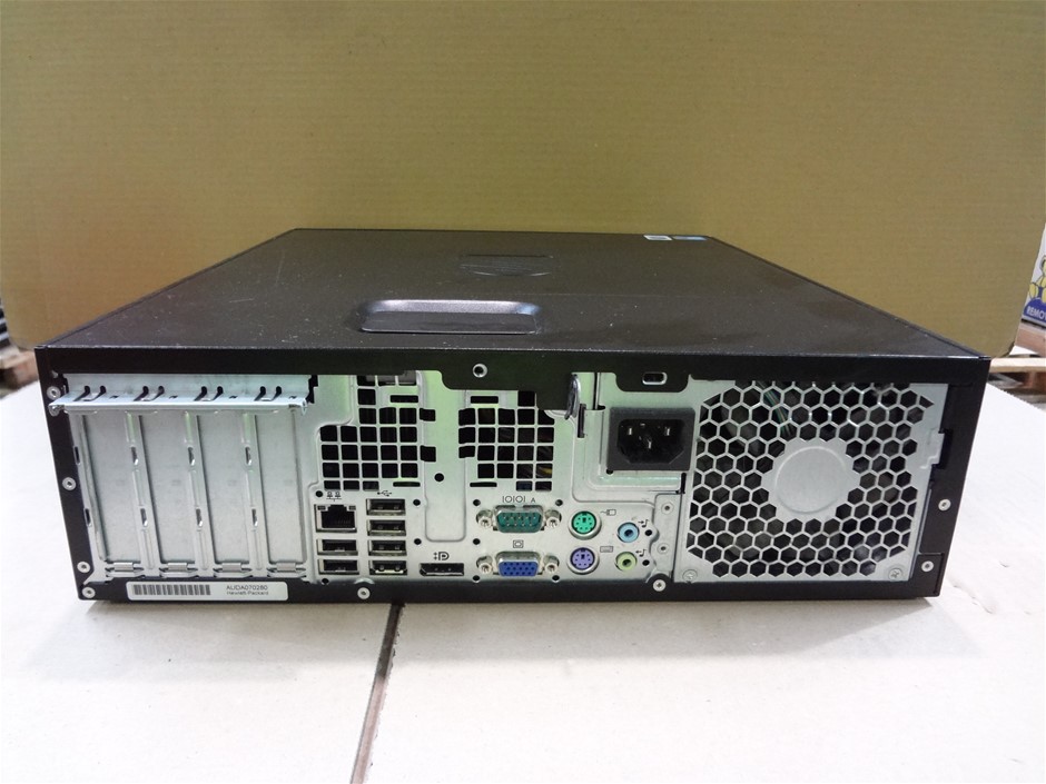 HP Compaq 8000 Elite Small Form Factor PC Auction (0008-2505231 ...