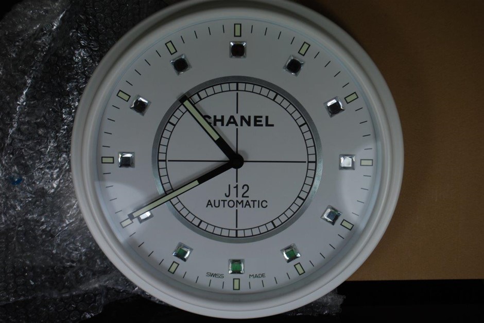 Buy One New Authentic Chanel Display Wall Clock based on the J12 series ...