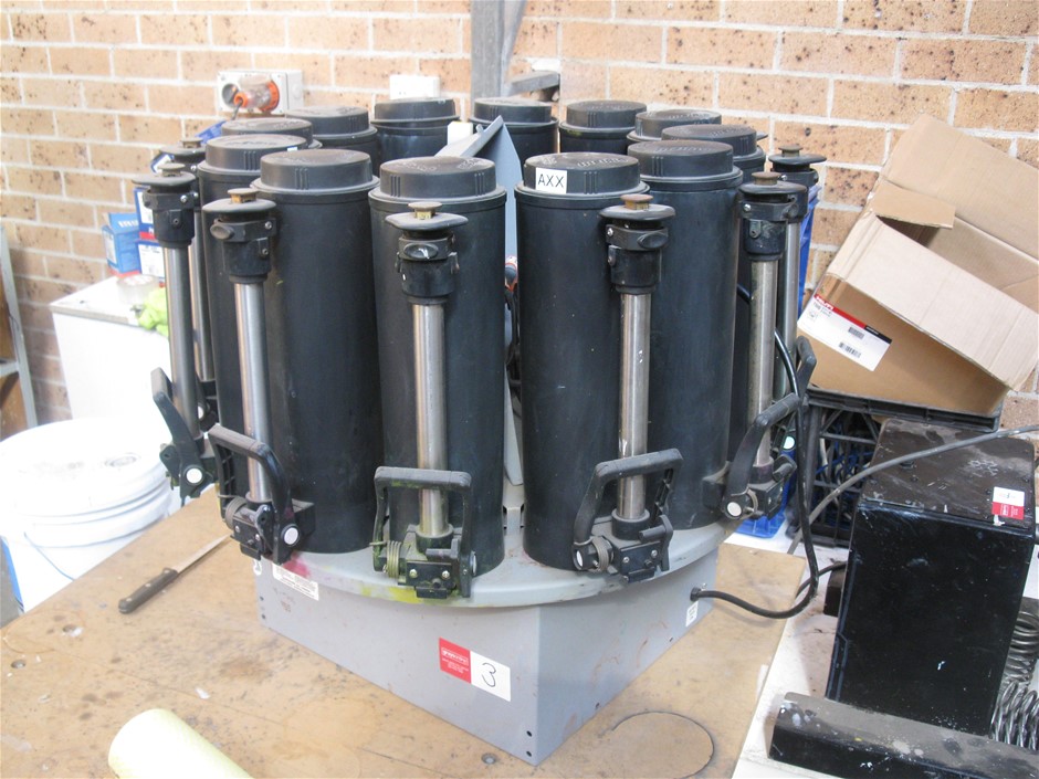 Used Hero Paint Tinting Machine - 12 Colour , 1/2ml measures, 110V ...