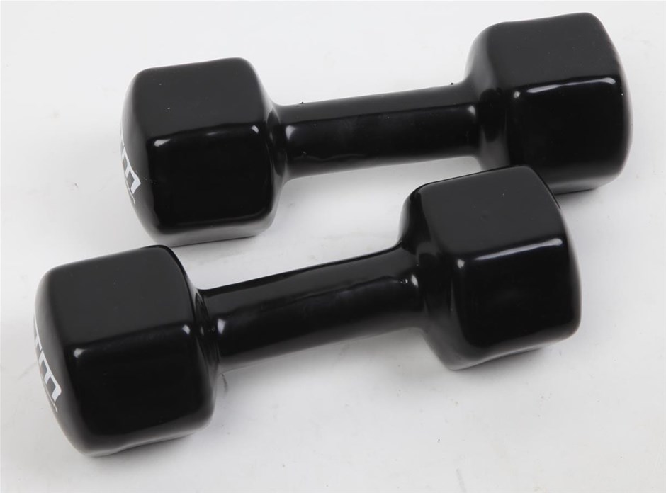 Buy 5kg Dumbbells Pair PVC Hand Weights Rubber Coated | Grays Australia