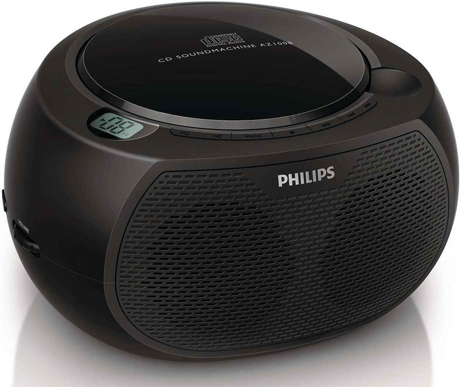Buy Philips CD Soundmachine (AZ100B) (Black) | Grays Australia