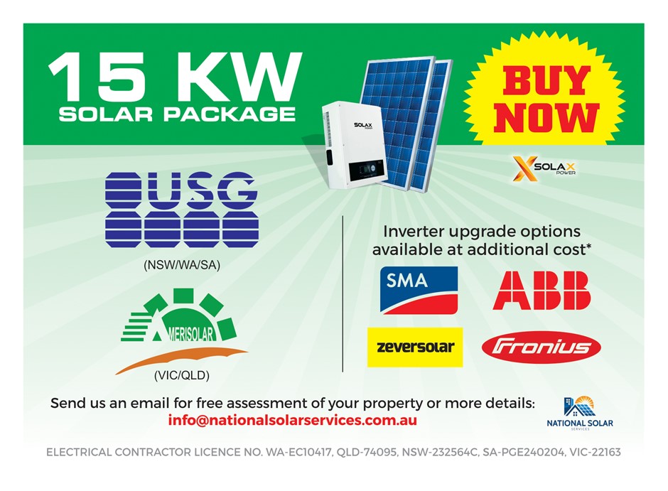 Buy 15 KW Solar PV System with Standard Installation Inclusions | Grays ...