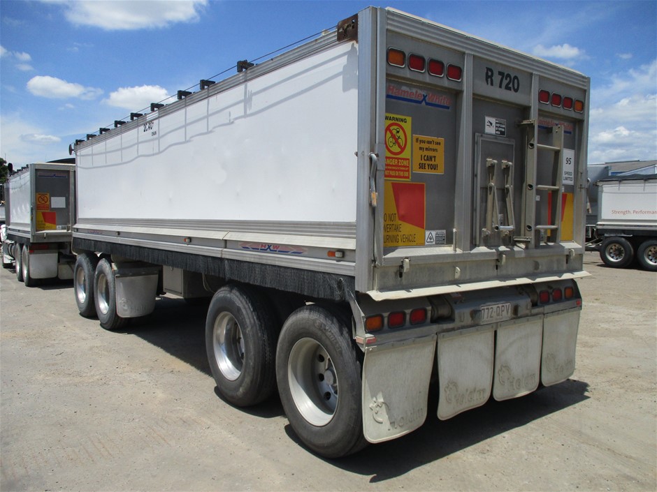 09/2008 Kenworth T408 SAR Tipper Truck with Dog Tipper Trailer Auction ...
