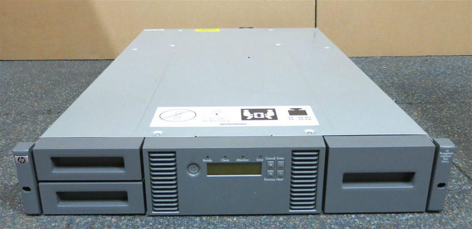 HP StorageWorks MSL2024 Tape Library Chassis Auction (0001-2542638 ...