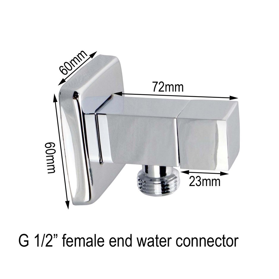 Buy G 3/4" Sqaure Washing machine taps 1/4 Turn Laundry Stop one only ...