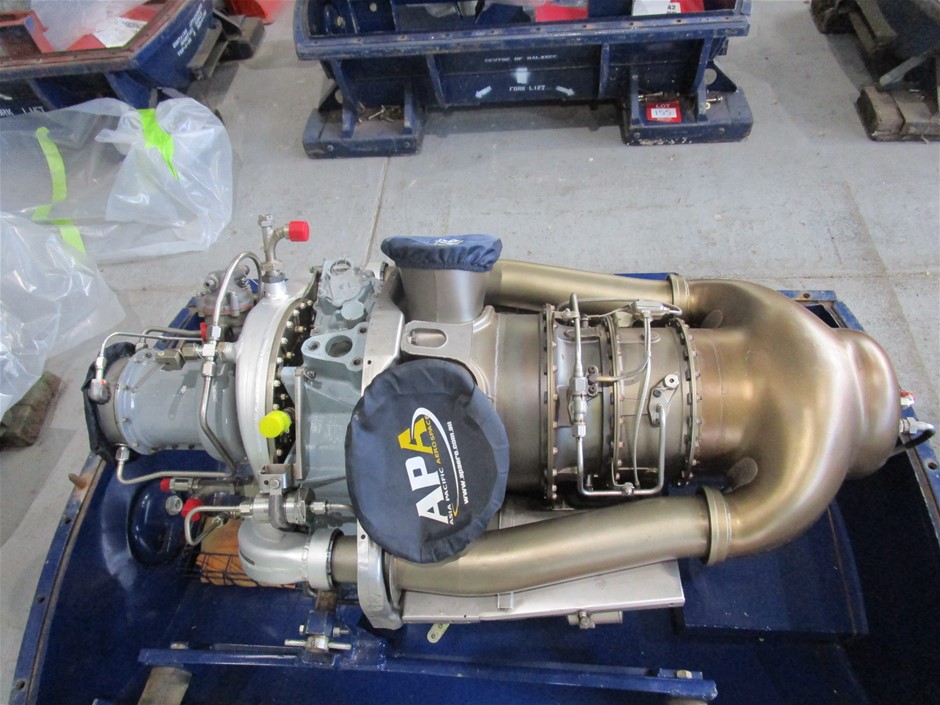 (Lot 150) Kiowa Allison 250-C20 Gas Turbine Engine Auction (0150 ...