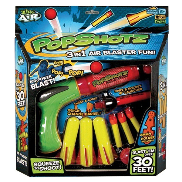 Buy Pop Shotz! 3 In 1 Air Blaster | Grays Australia