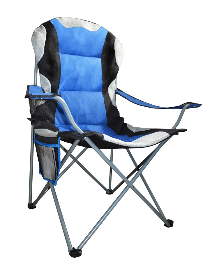 Buy 2x Folding Camping Arm Chairs Portable Outdoor Garden Fishing ...