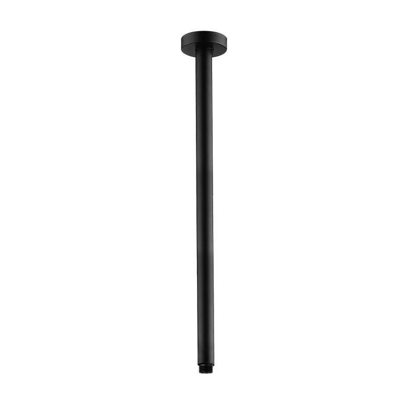 Buy Round Black Ceiling Shower Arm 600mm Stainless Steel | Grays Australia