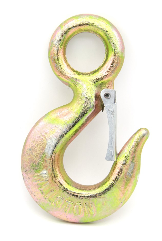 3-ton WLL Capacity Eye Hoist & Latch Lifting Hook Auction (0001-2182800 ...
