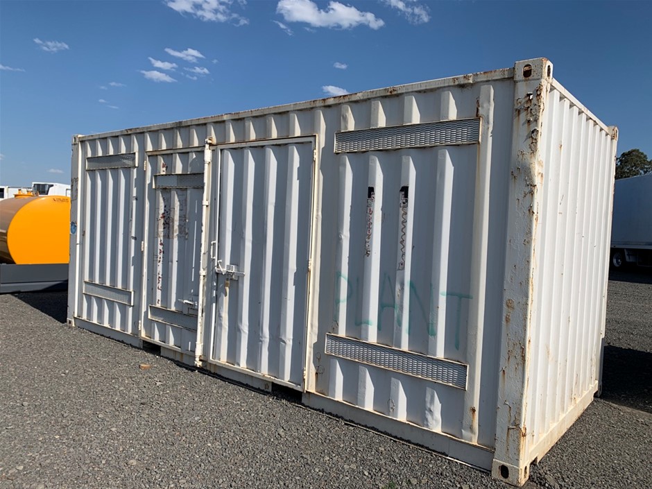 20FT Bunded Shipping Container Auction (0185-3016430) | Grays Australia
