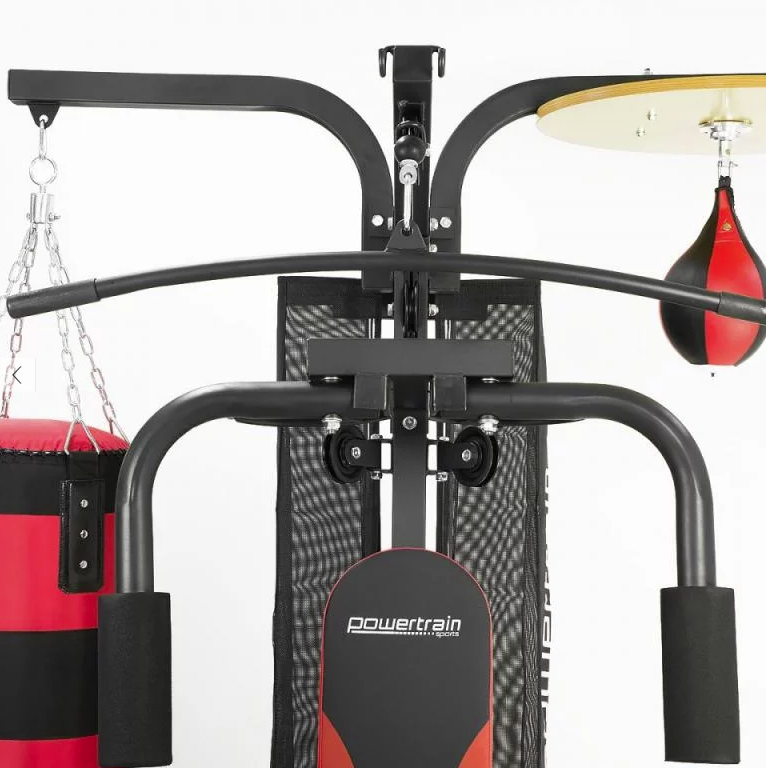 Buy Home Gym Multi Station with Boxing Punching Bag Speed Ball ...