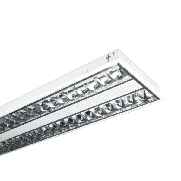 Buy FL1730 - Fuzion Lighting - Box With 2 - Troffer Louvered Twin T5 ...