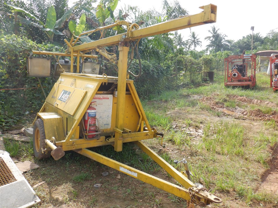 Allight M54-5K Single Axle Lighting Tower (LP802) Auction (0006-9038748 ...