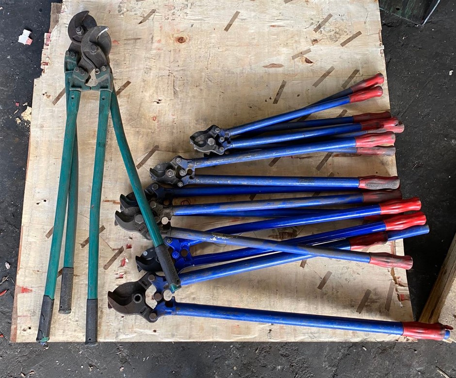 One pallet of 9 cable cutters in different sizes Auction (0049-3017079 ...