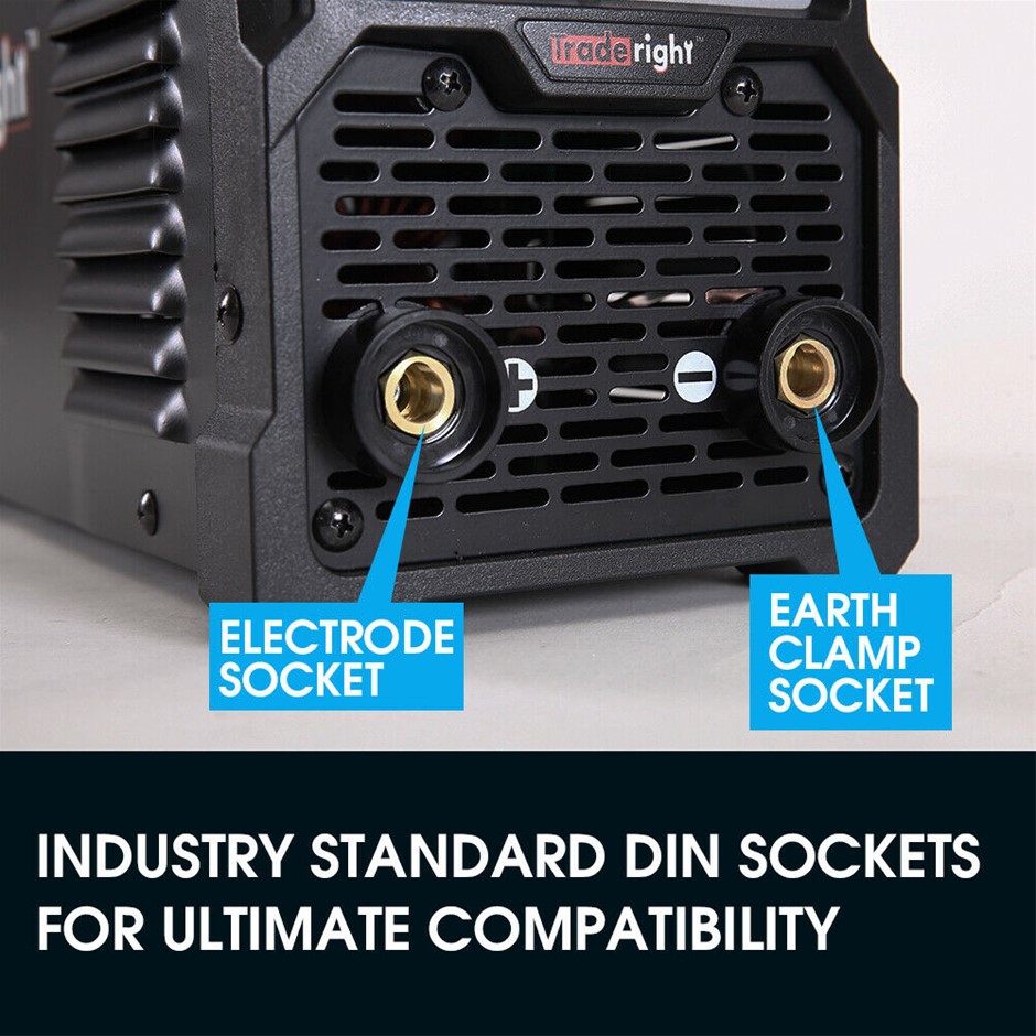 Buy Traderight 200Amp DC iGBT Inverter MMA Welding Machine Stick Portable | Grays Australia