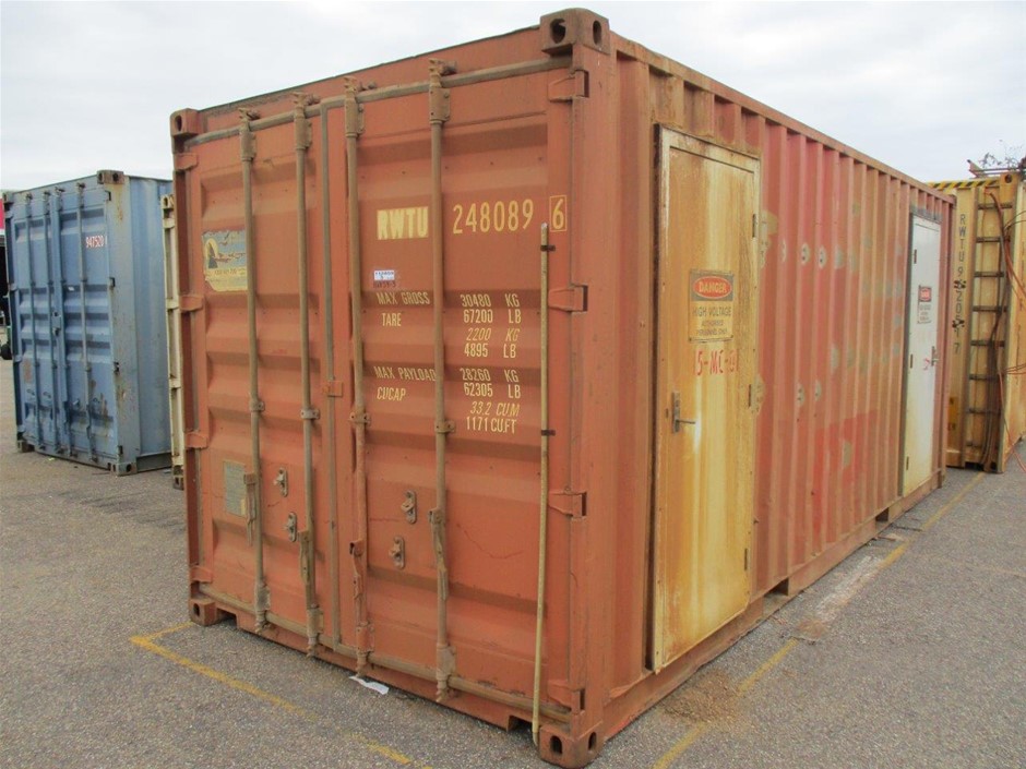 MCC 20" Shipping Container - Standard Auction (0003-7028366) | Grays ...
