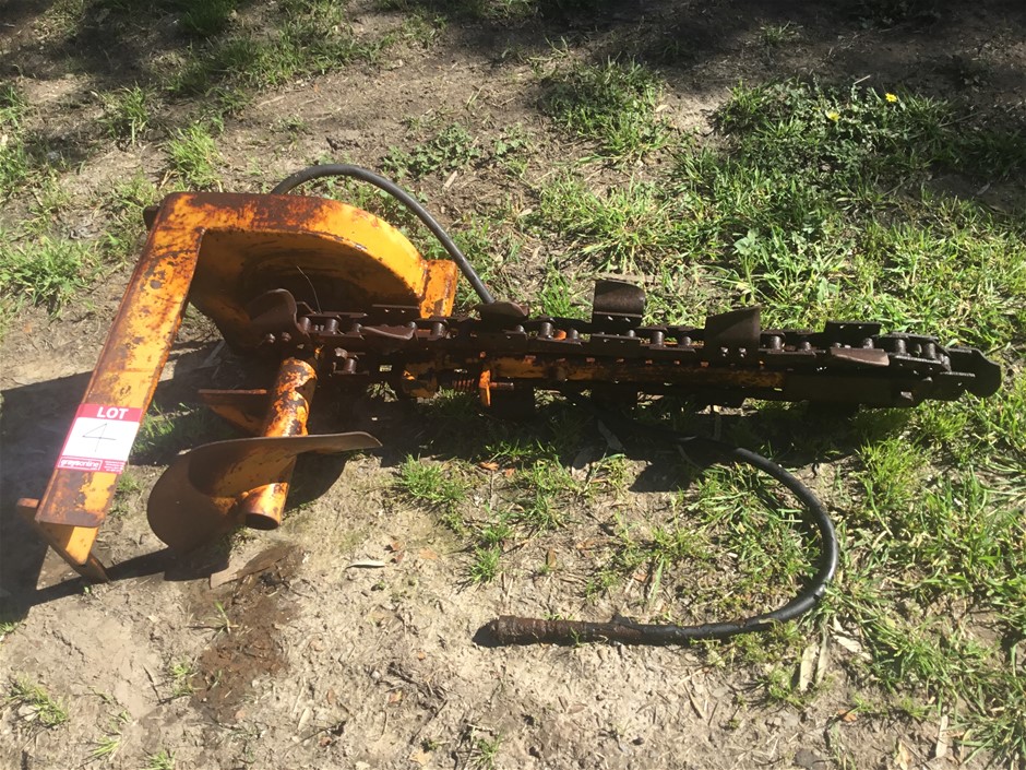 Dingo digger hydraulic chain trencher Auction (0004-8013030) | Grays ...