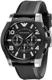 Buy Men's Black Emporio Armani Sport Chronograph Watch AR5839 | Grays ...
