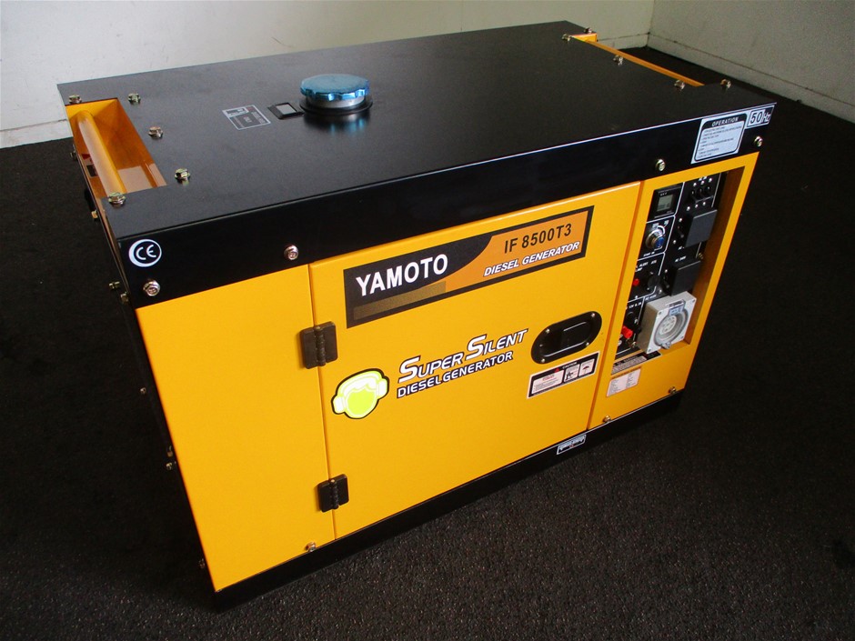 Unused 2020 Yamoto IF8500T3 Diesel Generator Auction (0001-7031827 ...