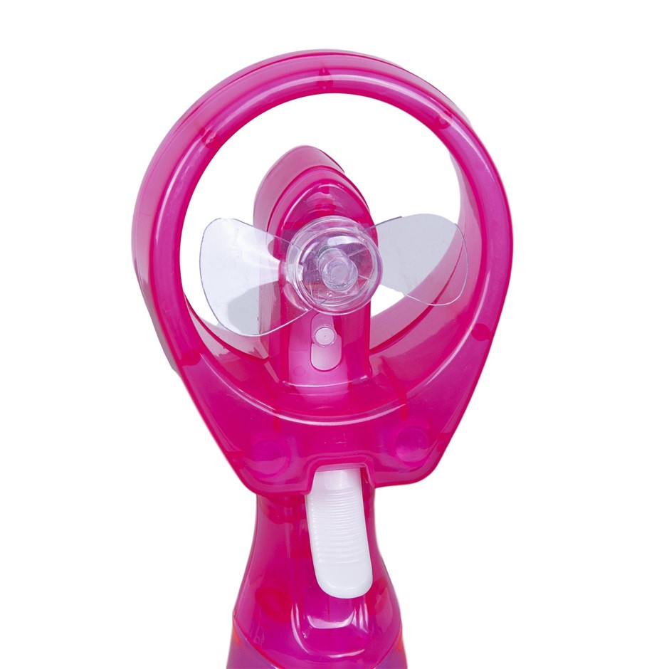 Buy Portable Hand Held Cooling Stay Cool Water Spray Misting Fan Pink
