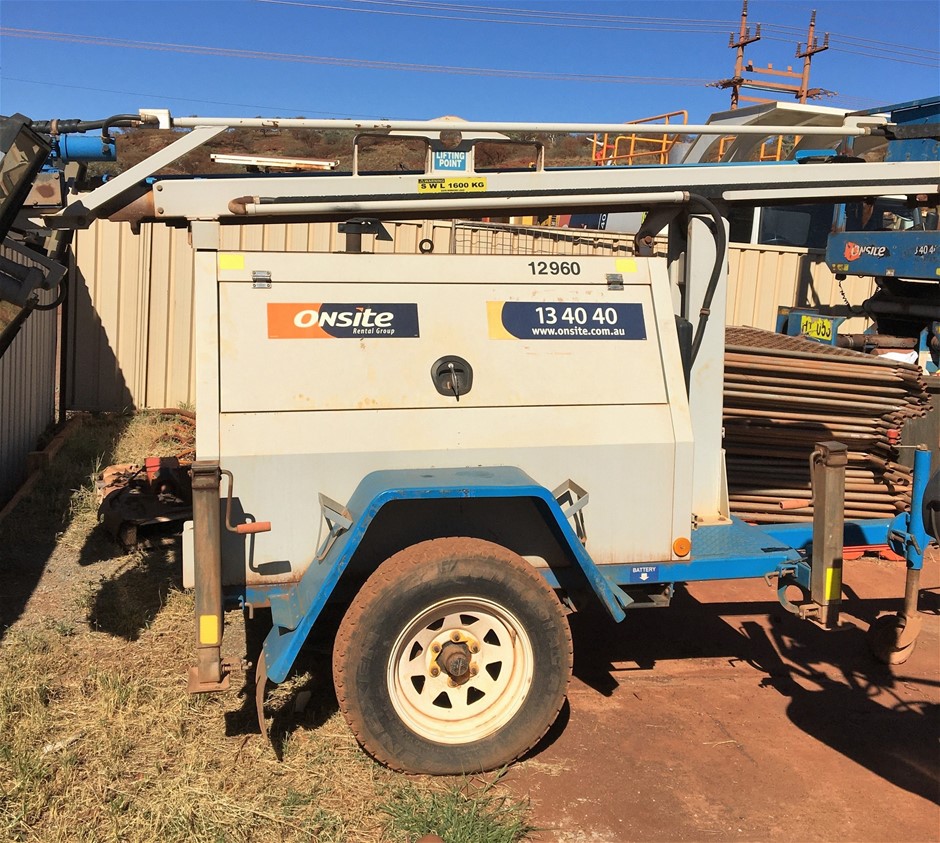 2012 Briteforce LS6K Lighting Tower - 6,000w (Newman) Auction (0010 ...