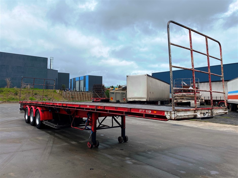 Linehaul Triaxle Flat Top Trailer Auction (0001-3019155) | Grays Australia