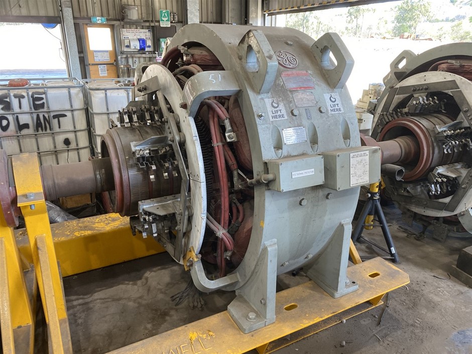 GE 223 x 730AD Hoist/Drag Dragline Generator Auction (0051-7037490 ...