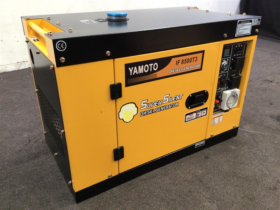 Yamoto IF8500T3 Diesel Generator Auction (0001-7033441) | Grays Australia