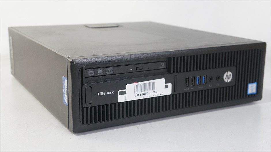 HP EliteDesk 800 G2 SFF Low Profile Desktop Auction (0004-2538912 ...