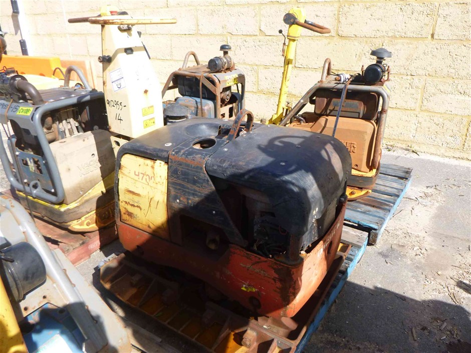 Dynapac 4700 Diesel Driven Plate Compactor Auction (0027-9025080 ...