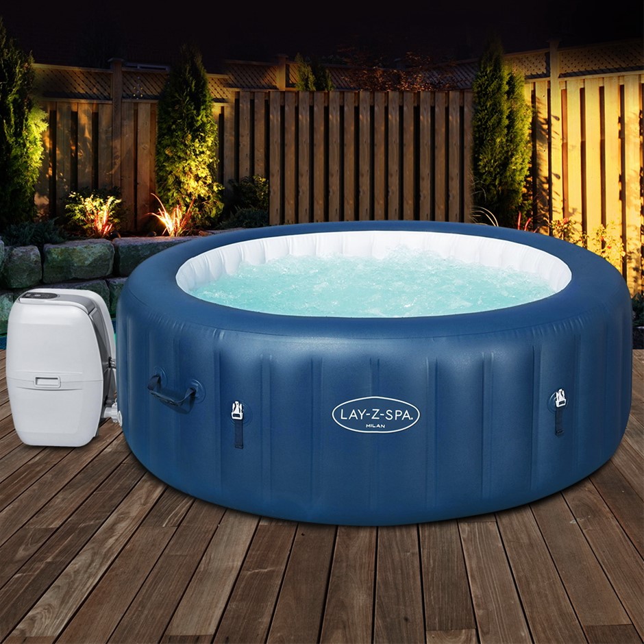 Buy Inflatable Spa - Blue | Grays Australia