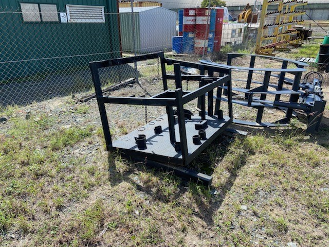 Crate for Excavator Attachments, Augers Buckets etc Auction (0033 ...