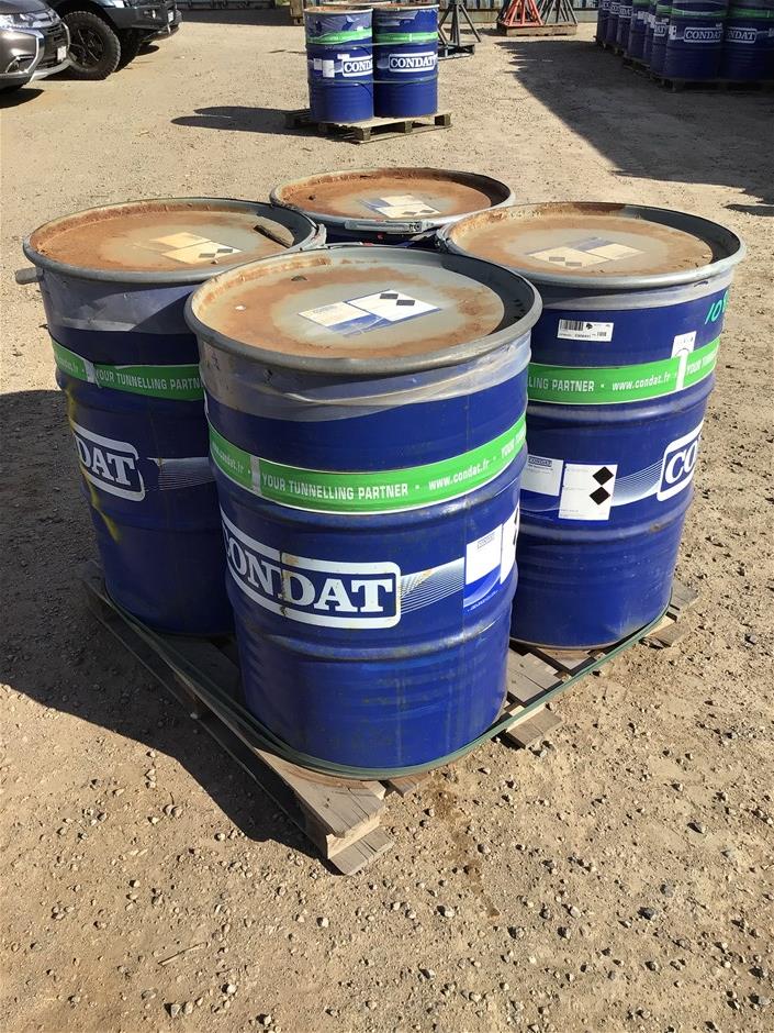 4 x CONDAT HBW Tunnel Boring Machine Grease Auction (0040-3020080 ...