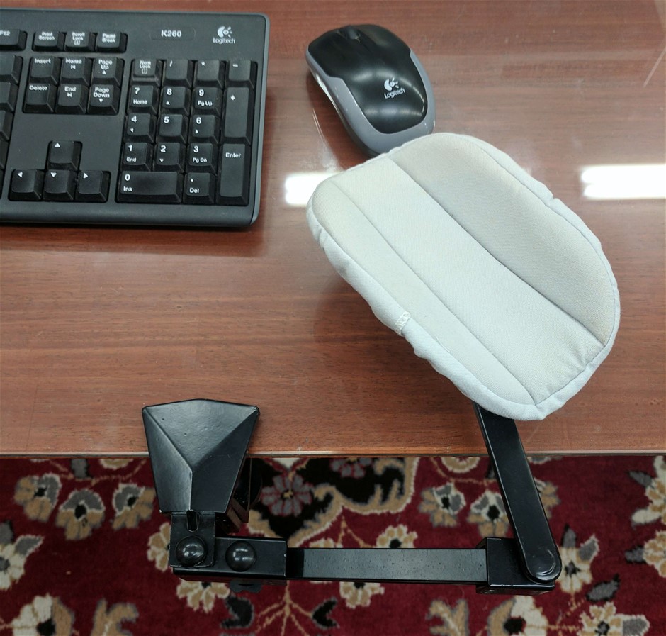 Ergonomic Arm Rest Arm For Computer Desk Auction (0001-2184487) | Grays ...