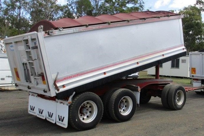 2008 Hercules Tipper Trailer Auction (0004-7034395) | Grays Australia