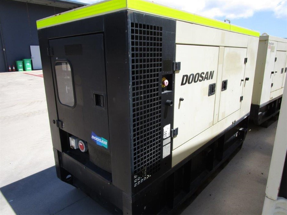 2012 Doosan G100 103kVA Generator Auction (0002-7034802) | Grays Australia