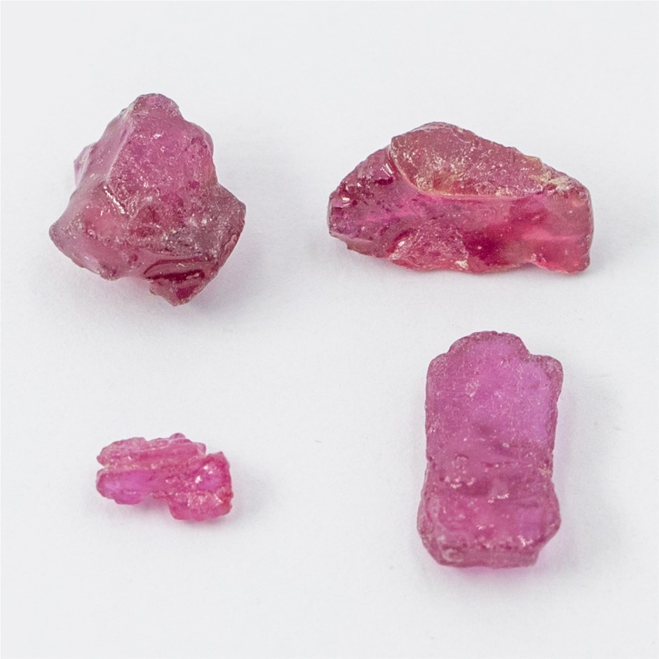 10.92ct Stunning Luxurious Rough Ruby Parcel Auction (0001-2539100 ...