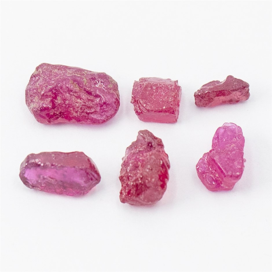 13.11ct Stunning Luxurious Rough Ruby Parcel Auction (0001-2539108 ...