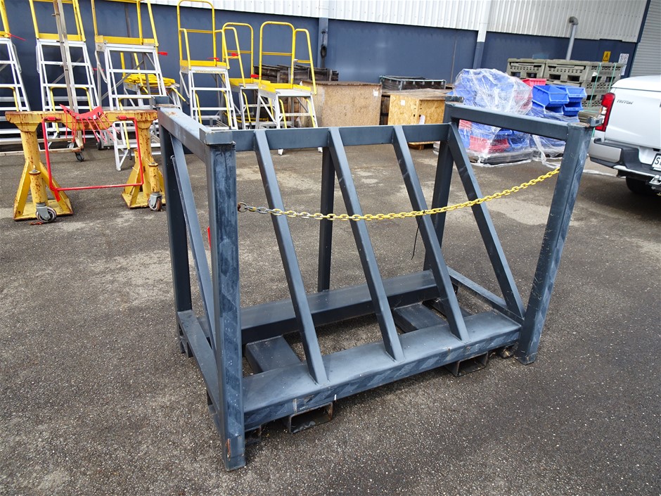 Stackable Steel Stock Stand (Pooraka, SA) Auction (0177-8014090 ...