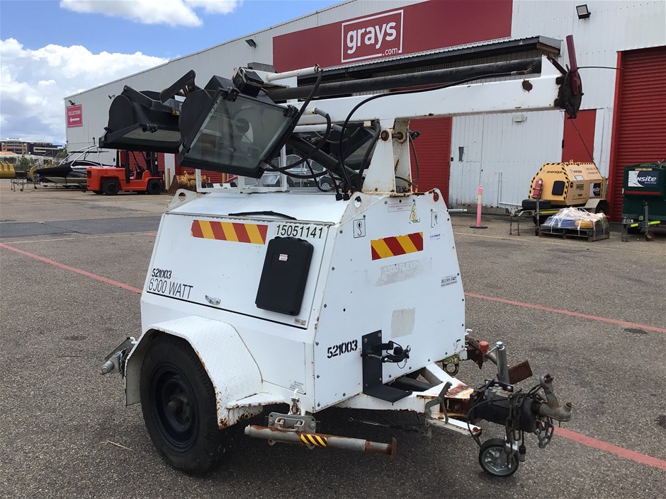 2006 Bliss fox BF1-124 Single Light Tower Trailer Auction (0001-7035086 ...