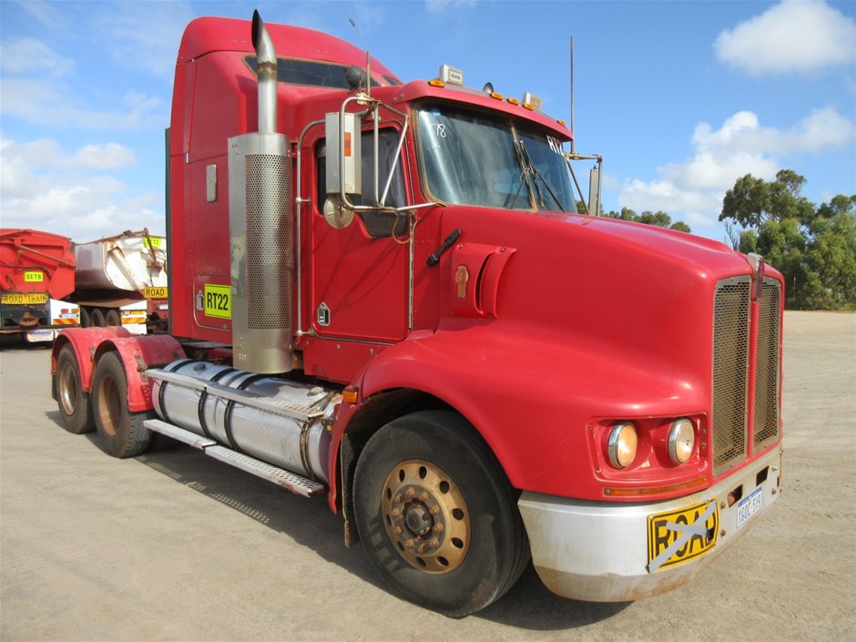 Unreserved Kenworth Primer Mover, TriStar & RWT Side Tippers