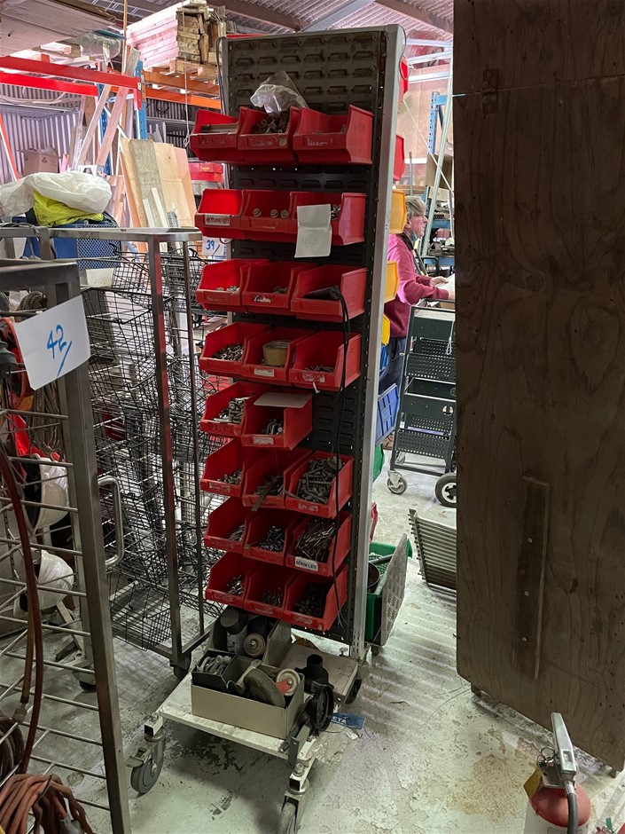 Mobile Parts Rack Auction (0043-3020401) | Grays Australia