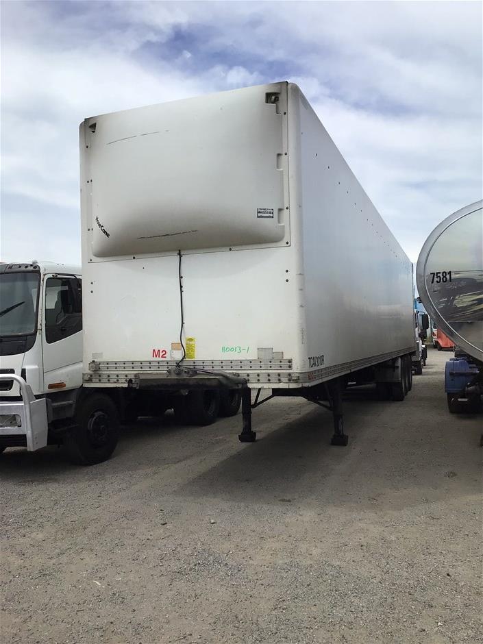 1999 Air Ride (S.A.) Tri Dry Freight Pantech Trailer Auction (0001 ...