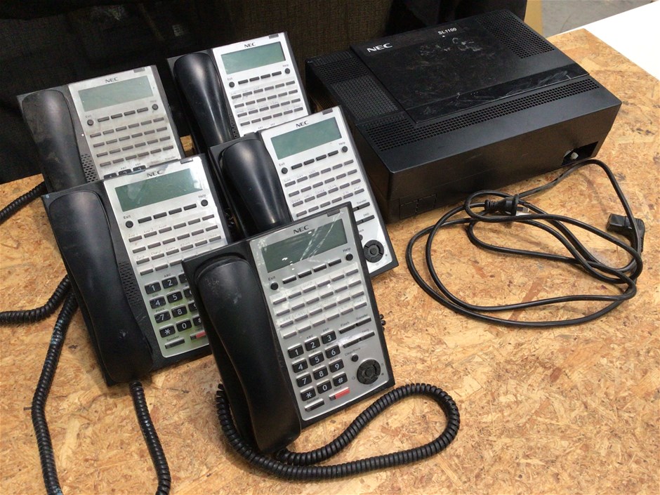 NEC SL1100 Phone System Auction (0015-3020897) | Grays Australia