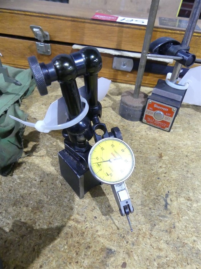 Starrett Magnetic Dial Indicator Stand Auction (0131-5046851) | Grays ...