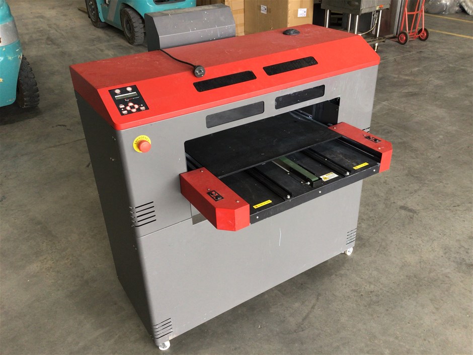 Compress Industrial LED UV Flatbed Printer Auction (0001-3020621 ...
