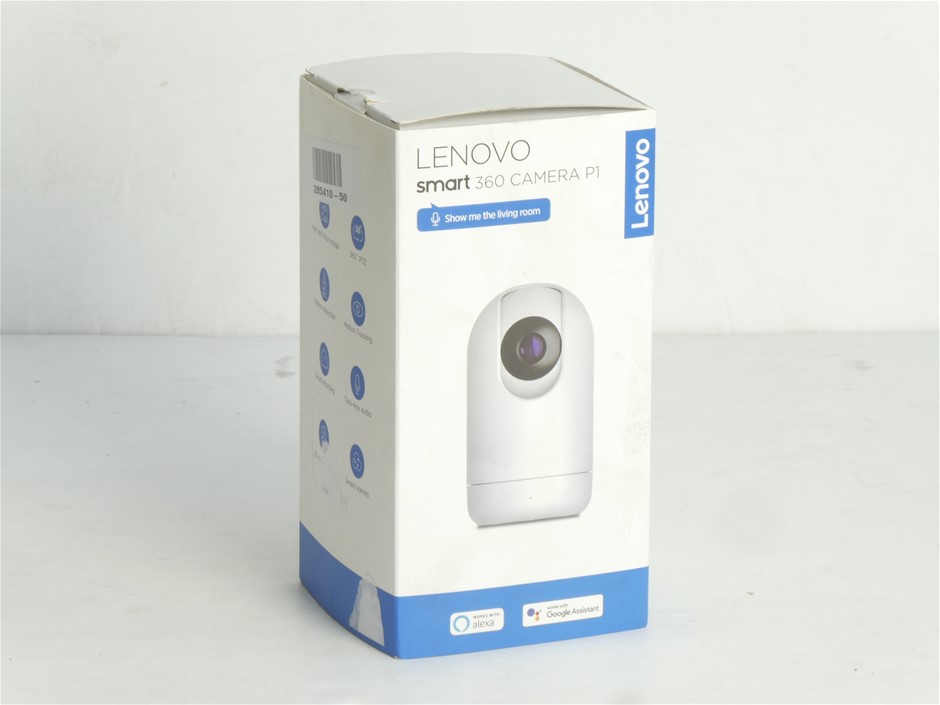 Box of USED & UNTESTED Lenovo Smart Cameras Auction (0001-2186503 ...
